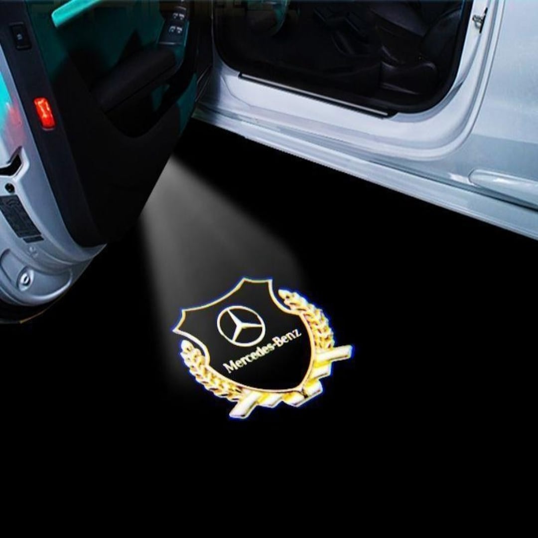 Mercedes-benz LED Door Emblem Welcome Lights – Projection Lights, Ultra ...