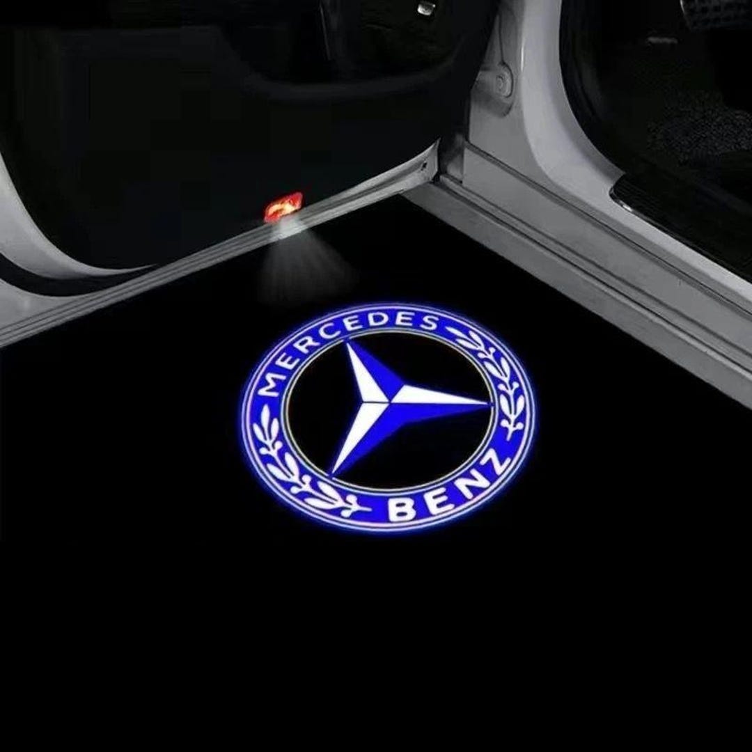 Mercedes-benz LED Door Logo Projection Lights – Welcome Lights, Ultra ...