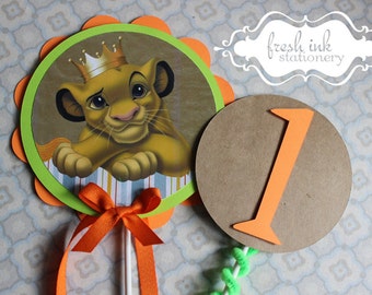 Simba cake topper | Etsy