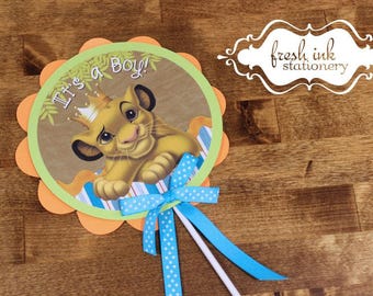 Simba cake topper | Etsy