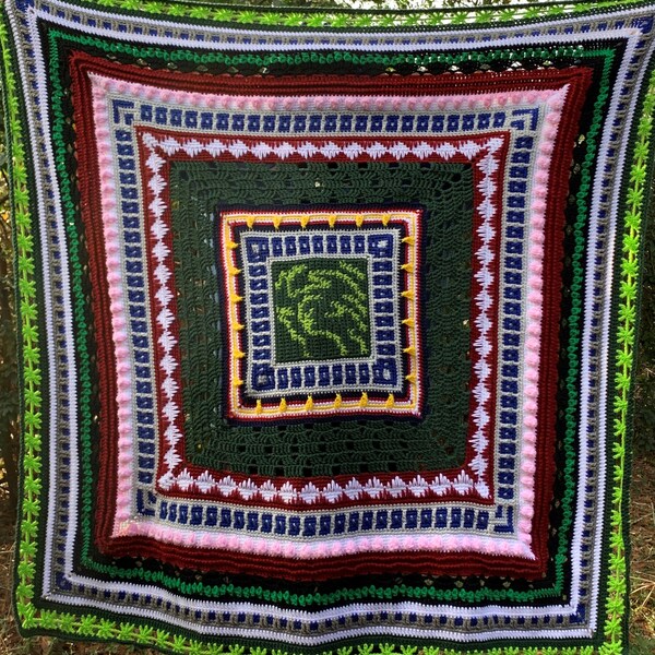 Crochet Anime Blanket Pattern - Etsy