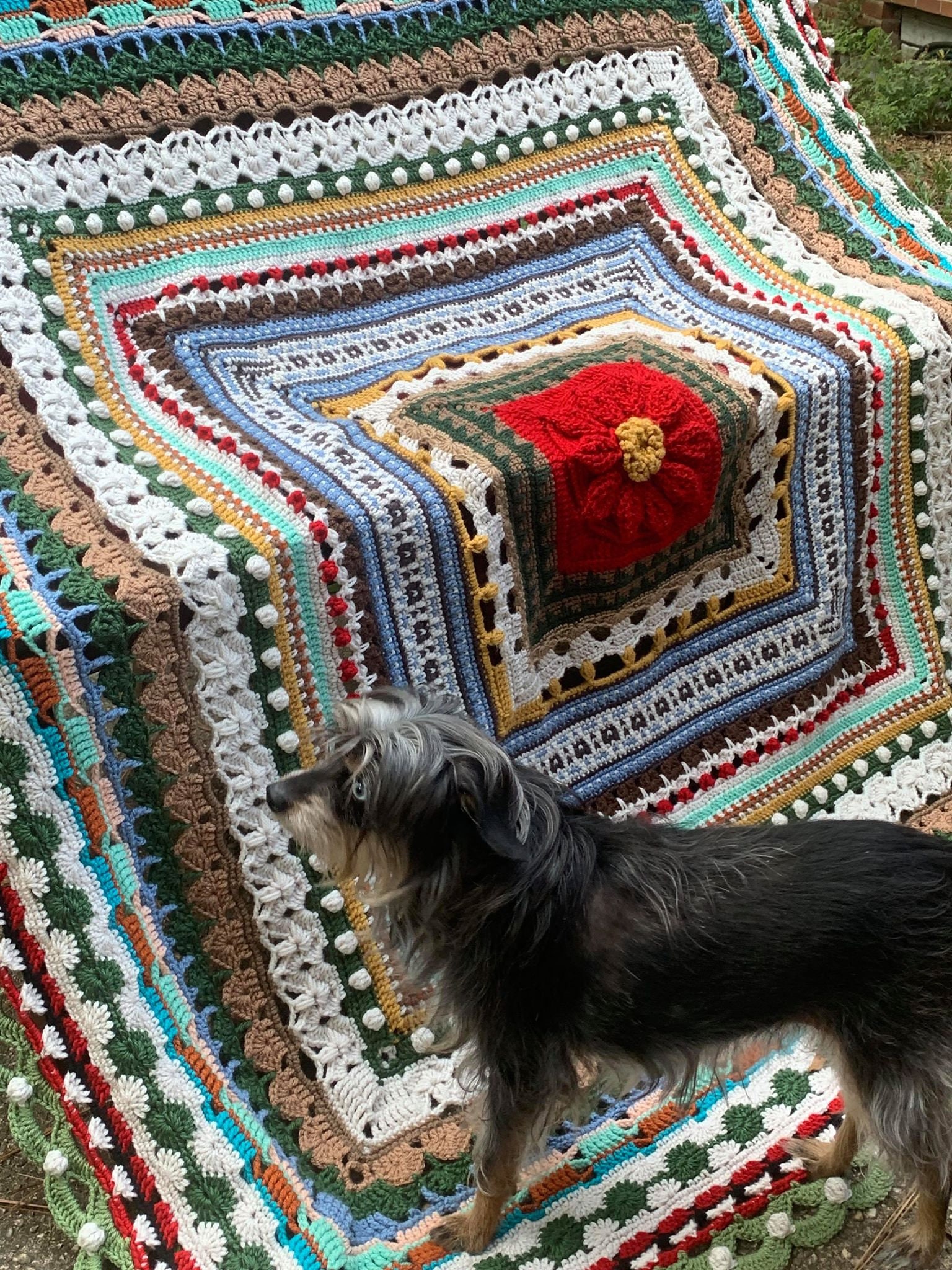 Christmas Around the World Crochet Blanket Pattern with Bonus | Etsy