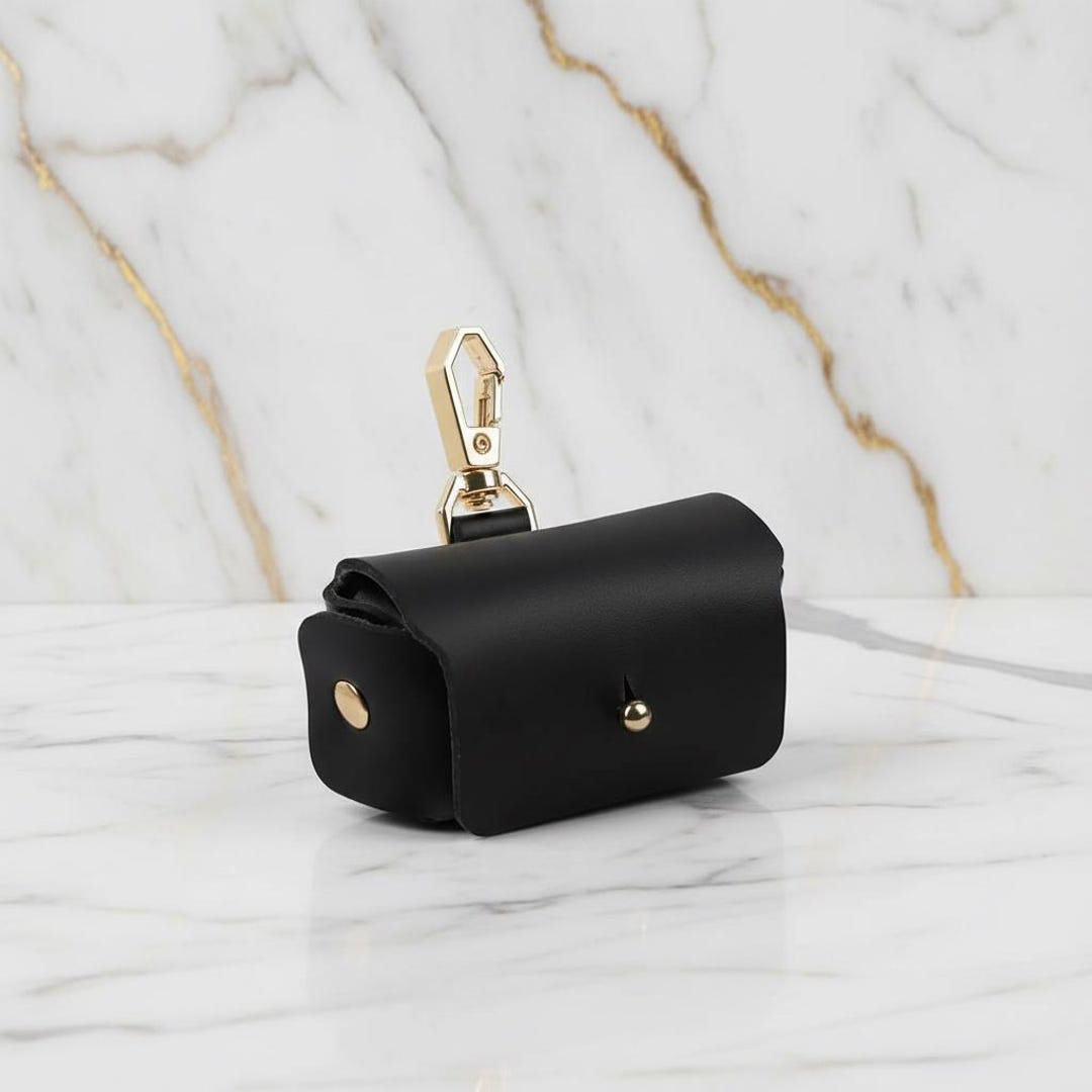 Leather Dog Ring Bearer Bag for Wedding Ceremony | Mini Ring Pouch ...
