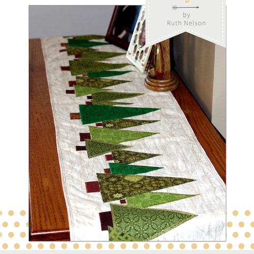 Christmas Stars Table Runner PDF Quilt Pattern - Etsy