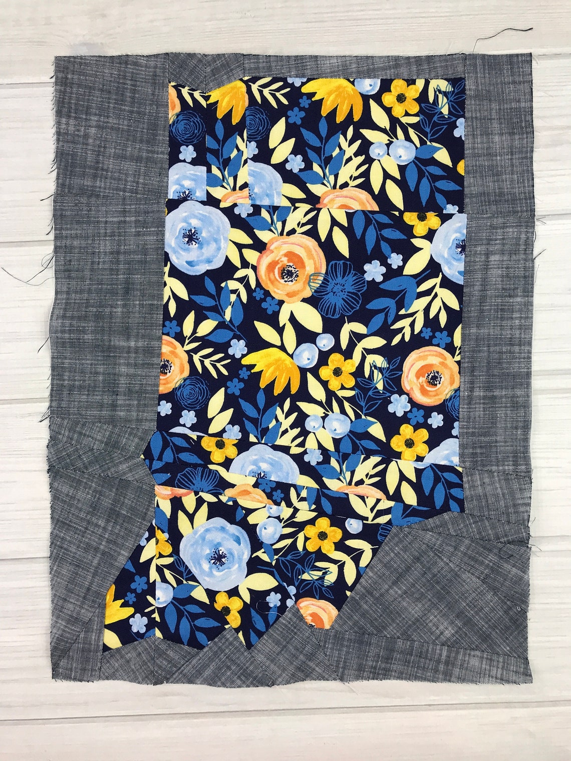 Indiana Quilt Block Pattern downloadable Foundation Paper - Etsy