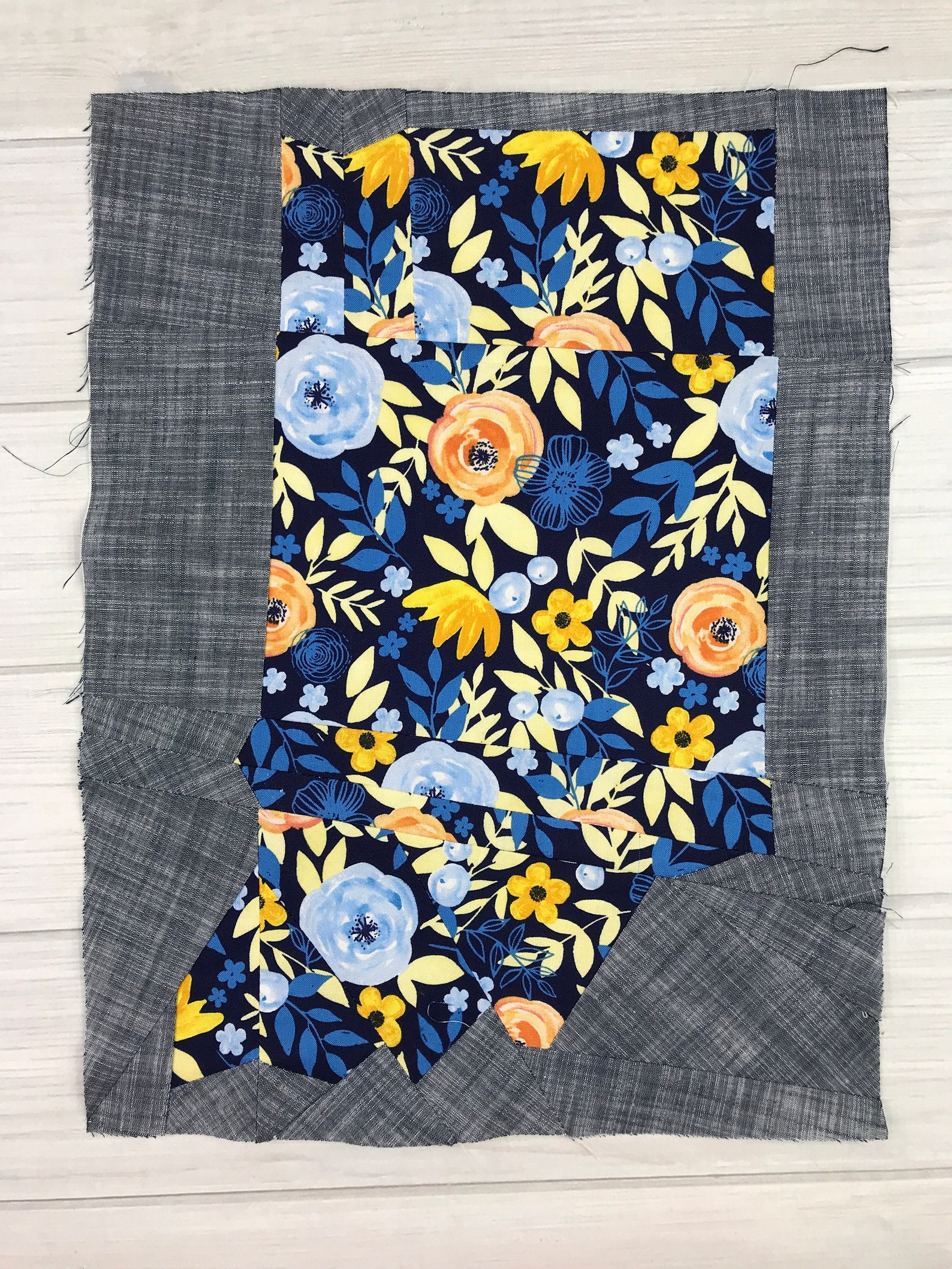 Indiana Quilt Block Pattern Downloadable Foundation Paper | Etsy