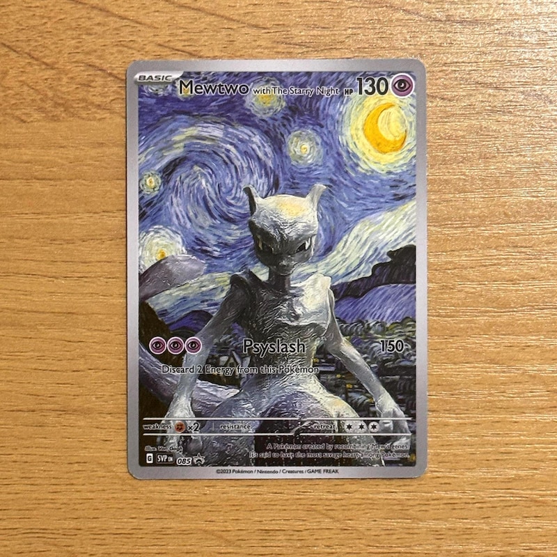 Starry night mewtwo - Etsy.de