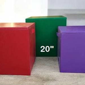 Varsity Cheer Boxes School Box Collapsible Wood Stand Sports High ...