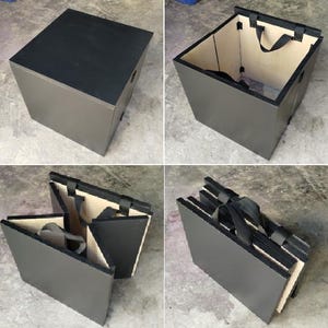 Varsity Cheer Boxes School Box Collapsible Wood Stand Sports High ...