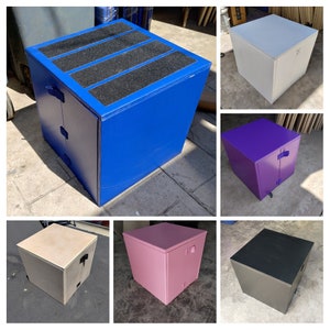 Varsity Cheer Boxes School Box Collapsible Wood Stand Sports High ...