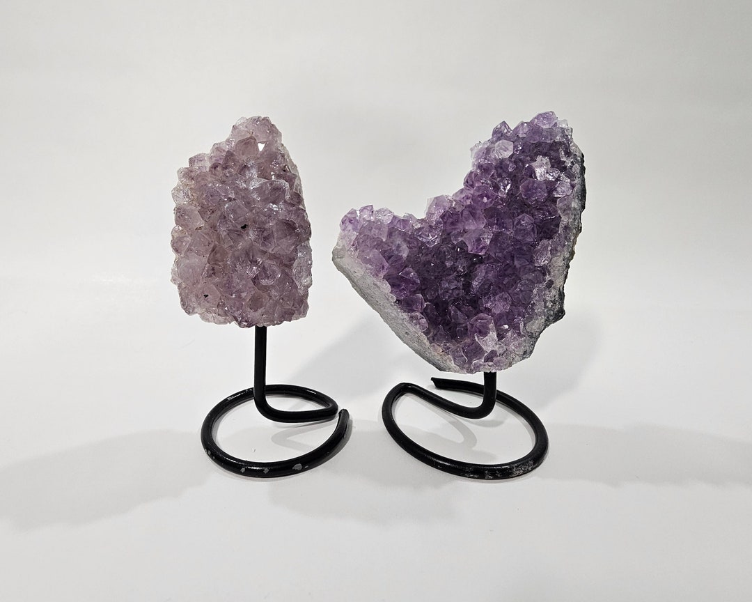 Small Amethyst on Stand - Etsy