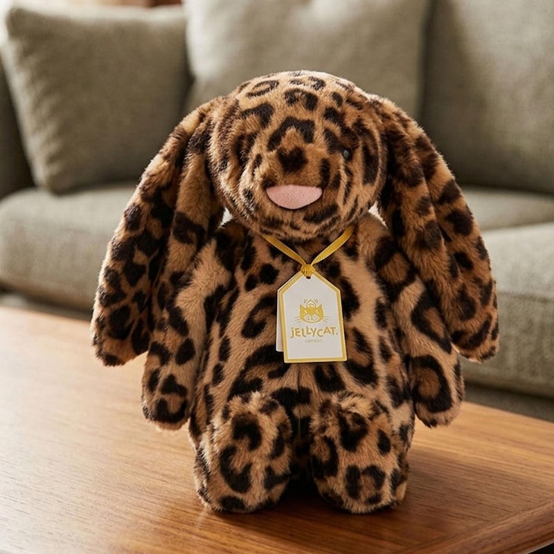 Leopard Bunny Jellycat - Etsy