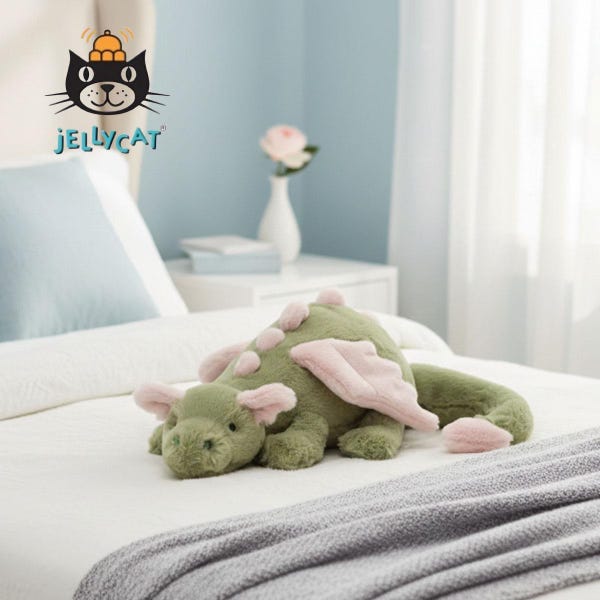 Jellycat Dragon Malachy - Etsy