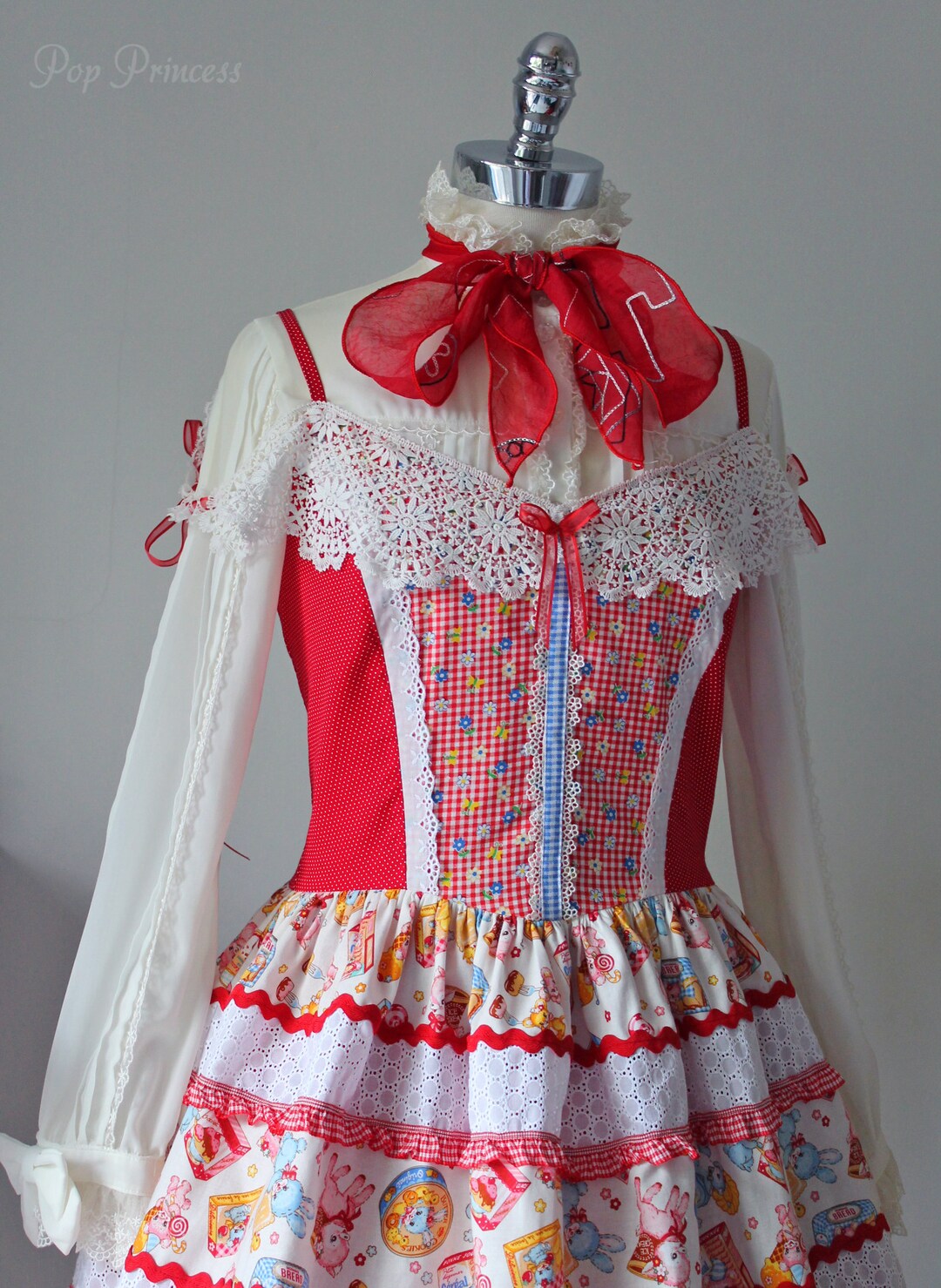 BISCUIT PARTY Circus : Kawaii Animals and Sweets Ruffle JSK Dress ...