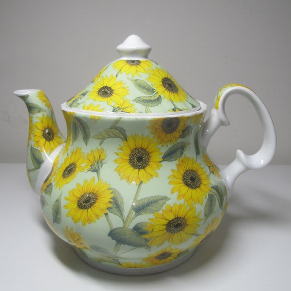 Sunflower Teapot - Etsy