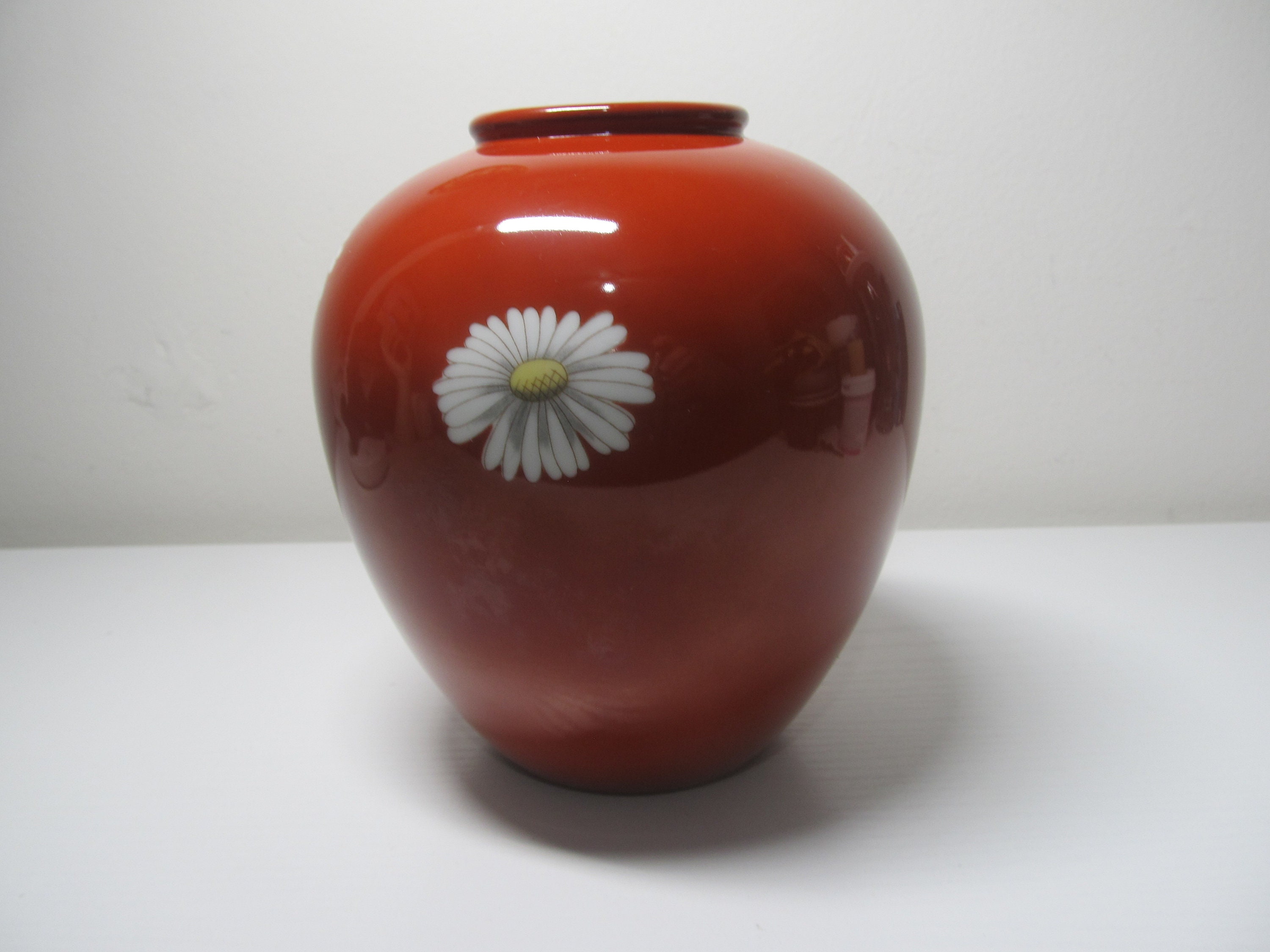 Noritake Nippon Toki Kaisha Daisy Flowers Vase - Etsy