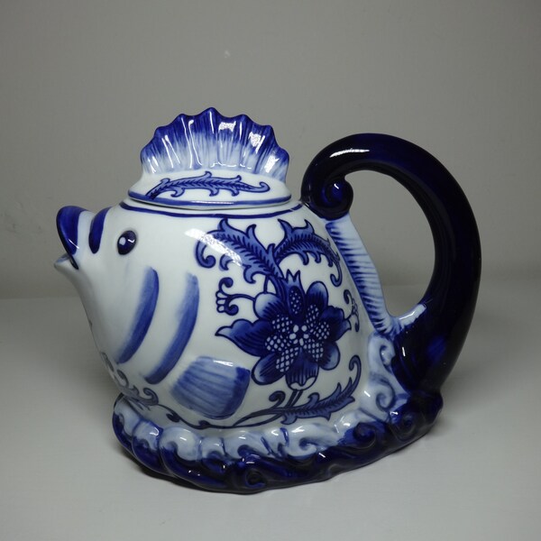 Fish Teapot - Etsy