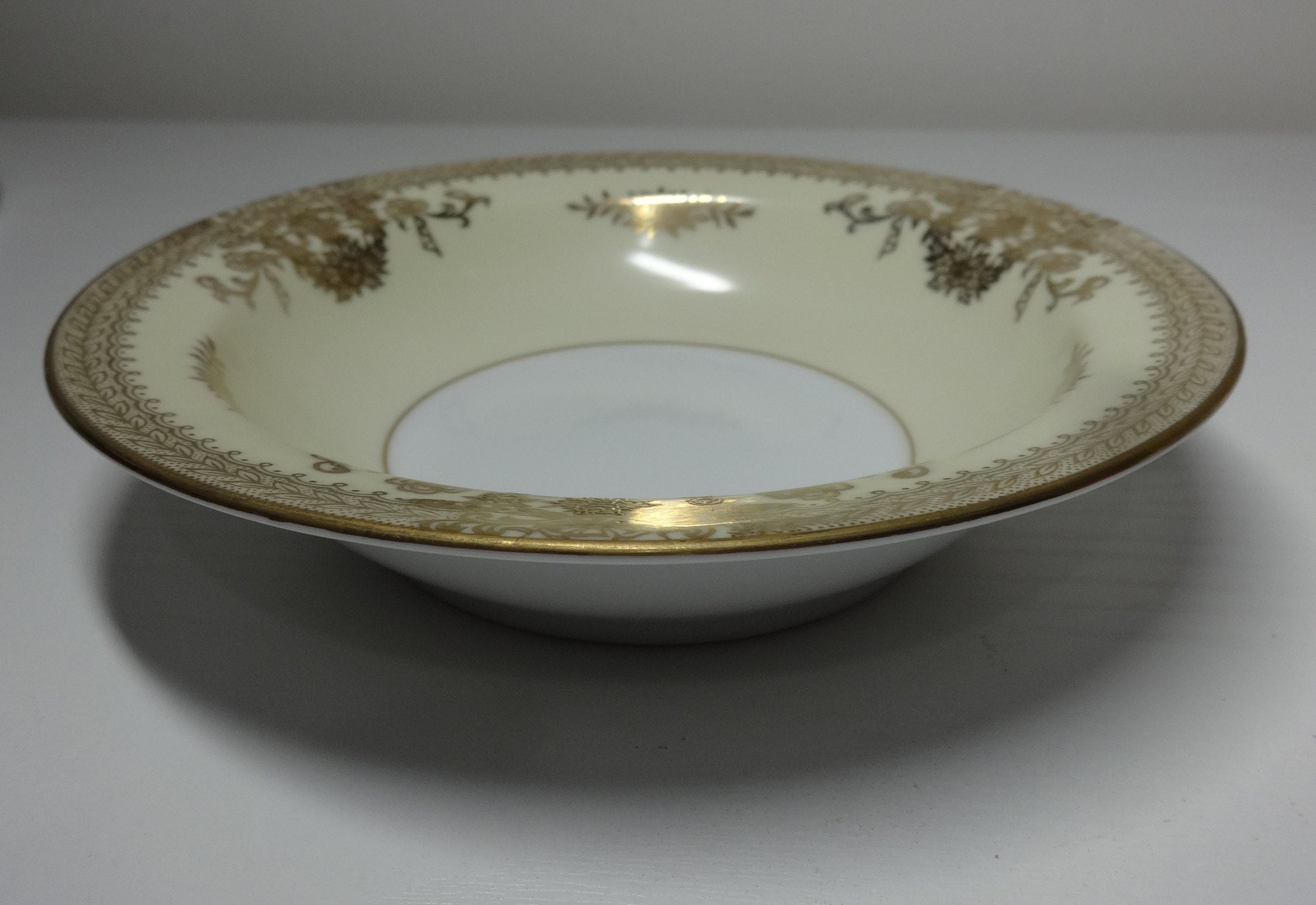 Noritake Gold Leaf Hand Painted Dessert Bowls - Etsy