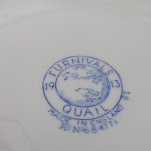 Antique Furnivals Quail Dinner Plate - Etsy