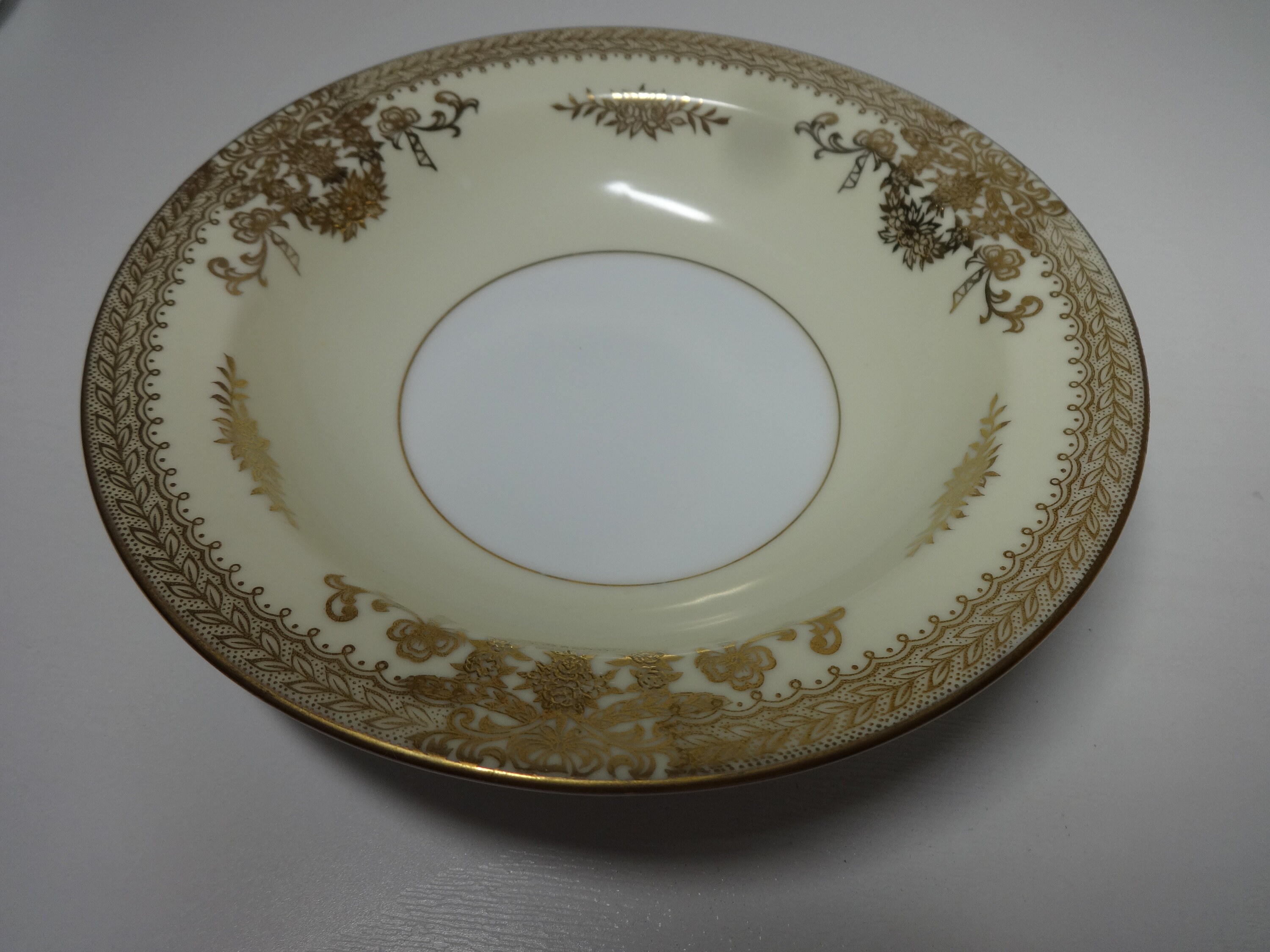 Noritake Gold Leaf Hand Painted Dessert Bowls - Etsy