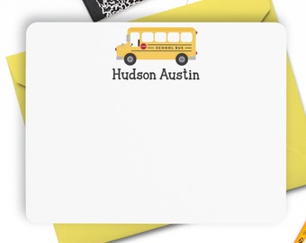 School Bus Note - Etsy