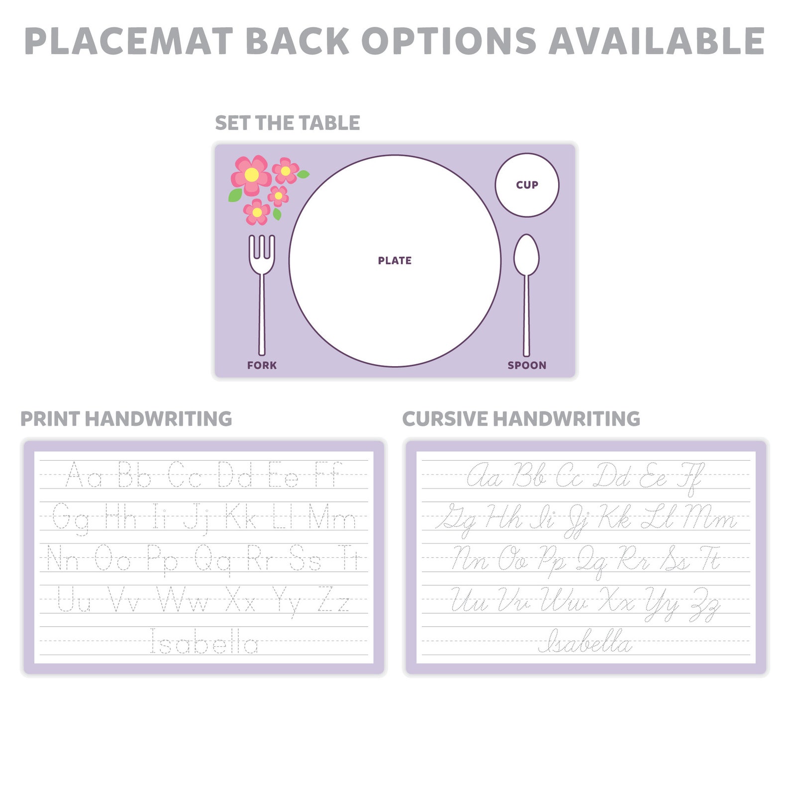 Butterfly Placemat Personalized Placemat for Kids Childrens - Etsy