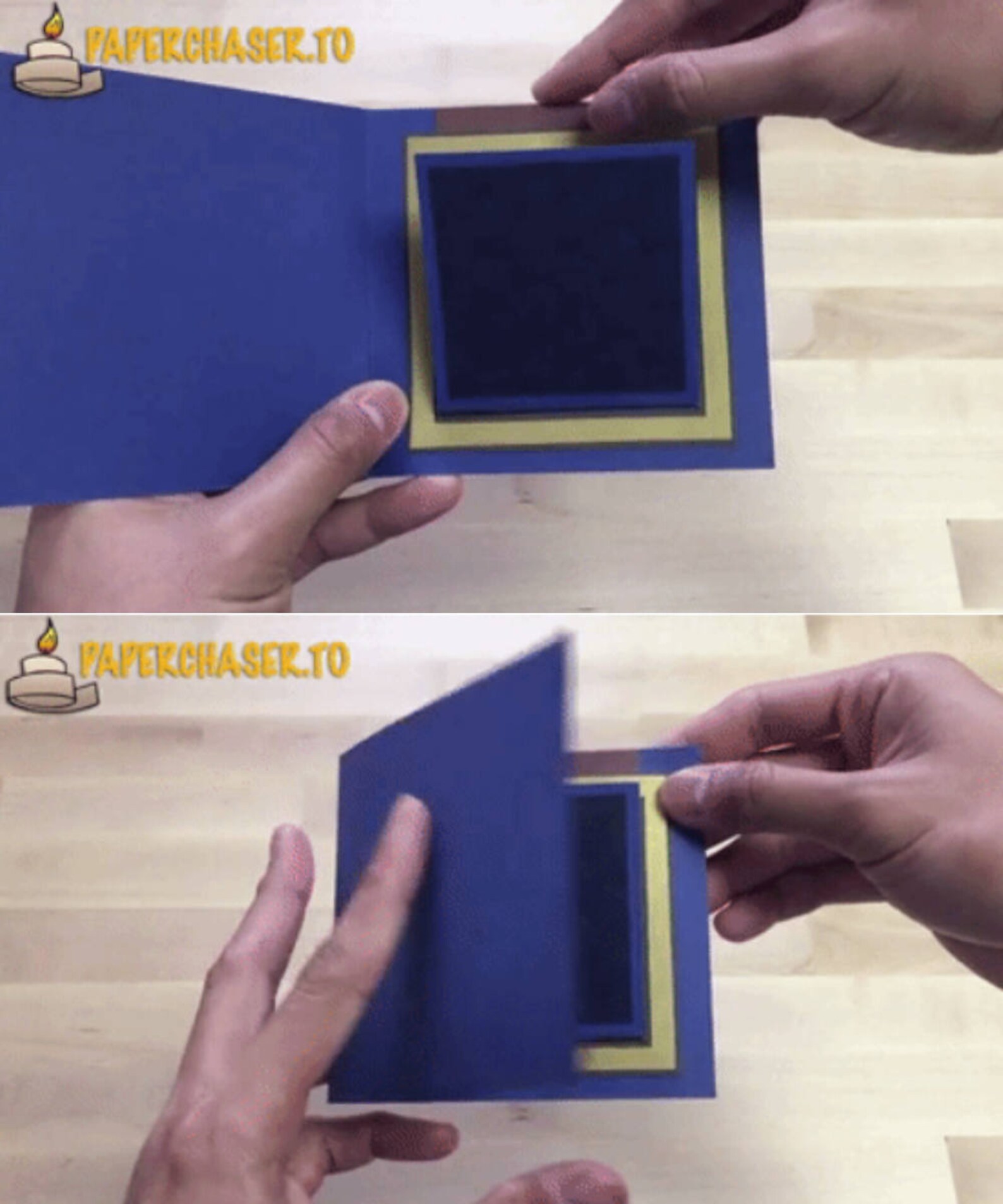 SVG & PDF Interactive Card Making Kit Waterfall Card Tutorial - Etsy