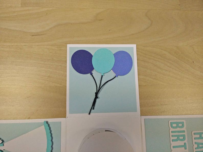 SVG PDF Explosion Box Accessorys Kit: Party Blowers Balloon | Etsy