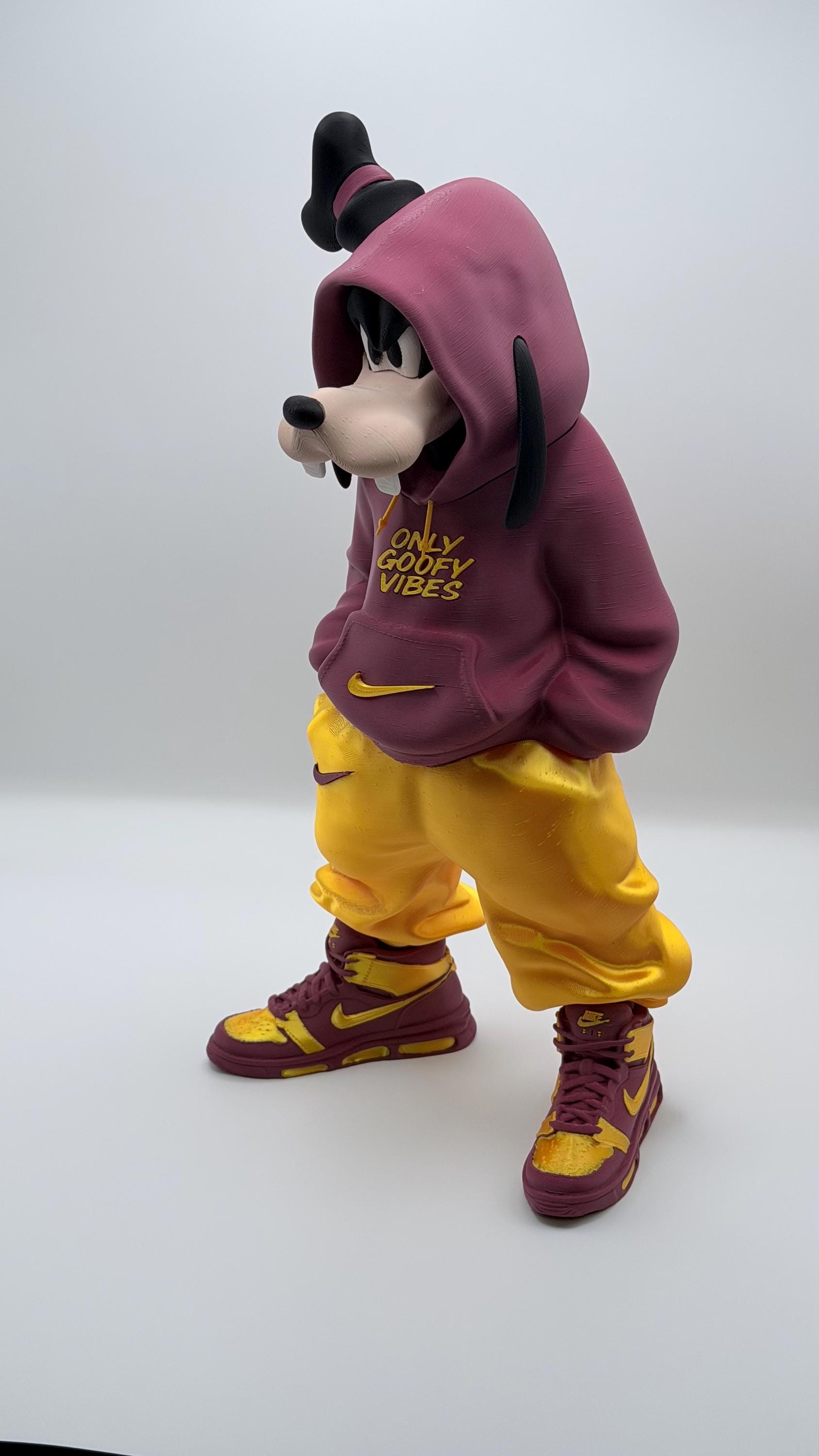 Urban Goofy Inspired 3D Print | Street Style Cartoon Decor Figure - Etsy