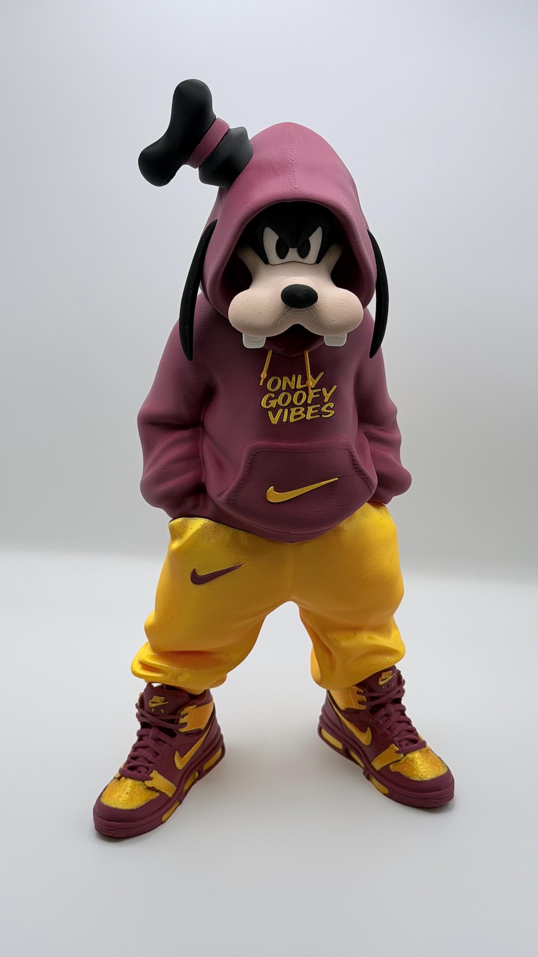 Urban Goofy Inspired 3D Print | Street Style Cartoon Decor Figure - Etsy