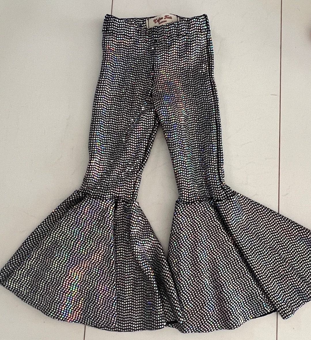 NEW COLOR Sparkly Bell Bottoms, Flared Pants, Retro Bell Bottoms ...