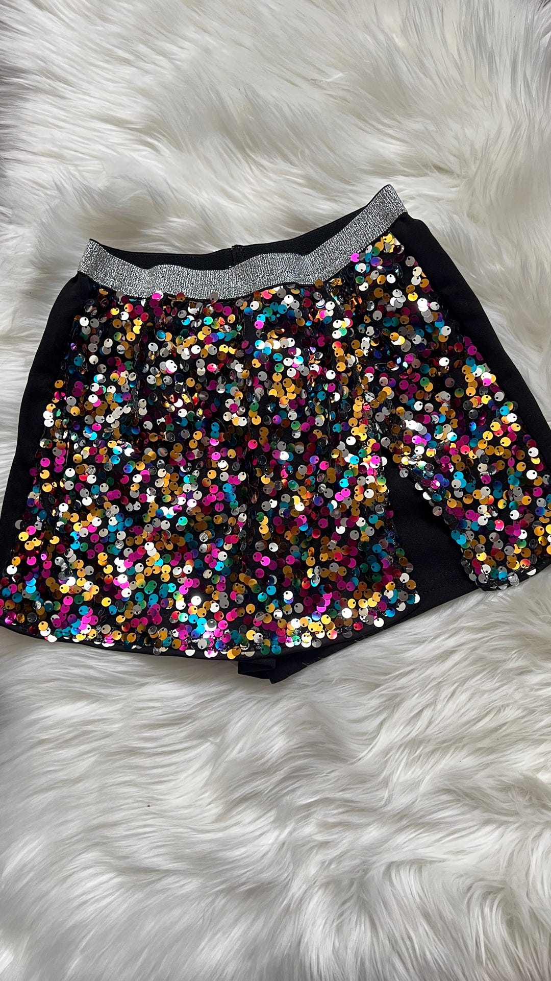 NEW!! Tween Girls Multi Color Sequin Skort, Sequin Skort, Swiftie ...