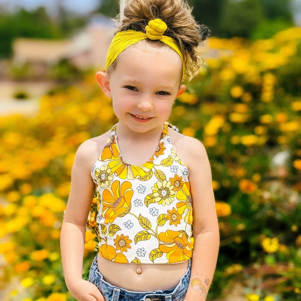 Girls Halter Top - Etsy