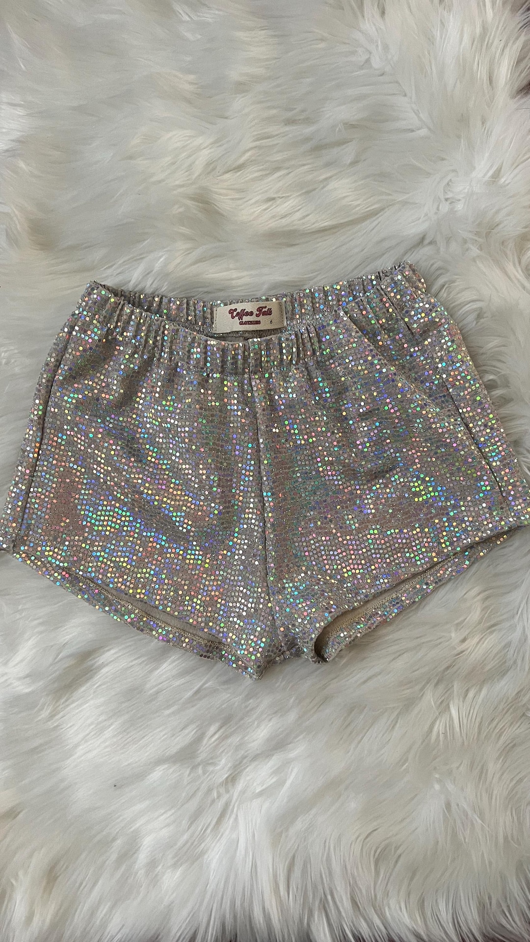 NEW!! Girls Silver Sparkle Shorts, Sequin Shorts, Swiftie Shorts, Girl ...