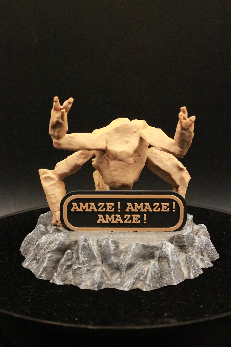 Hand-painted Rocky Figure | Project Hail Mary Alien Display (removable ...