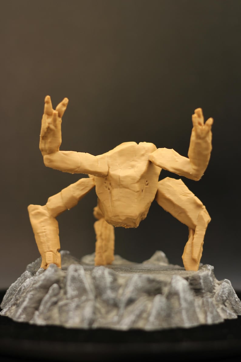 Hand-painted Rocky Figure | Project Hail Mary Alien Display (removable ...