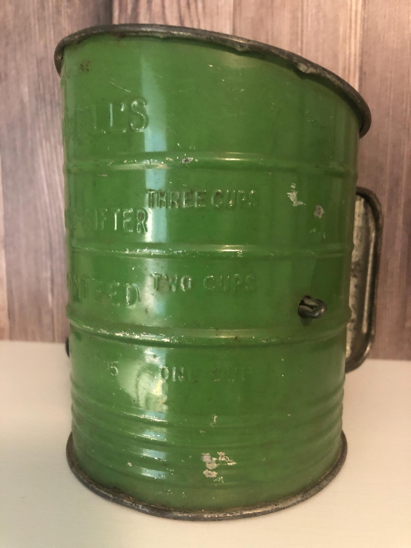 Vintage Bromwell Sifter Green Paint - Etsy