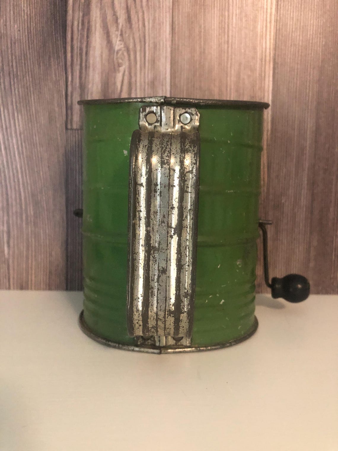 Vintage Bromwell Sifter Green Paint - Etsy
