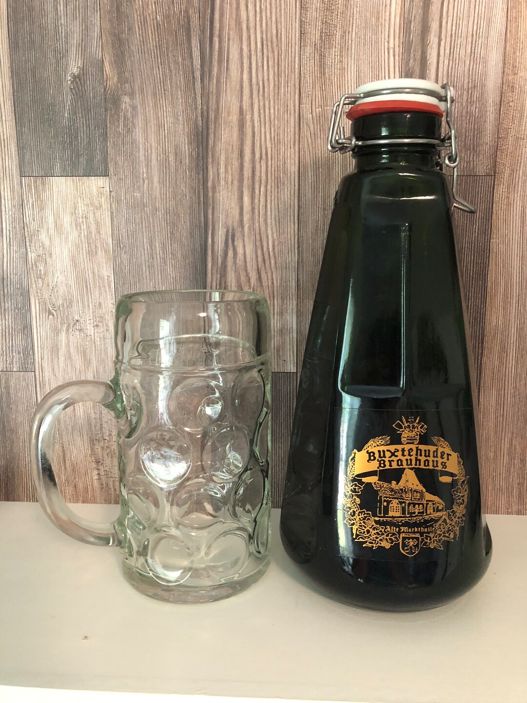 Vintage German Growler From Buxtehuder Brauhous and Beer Stein - Etsy