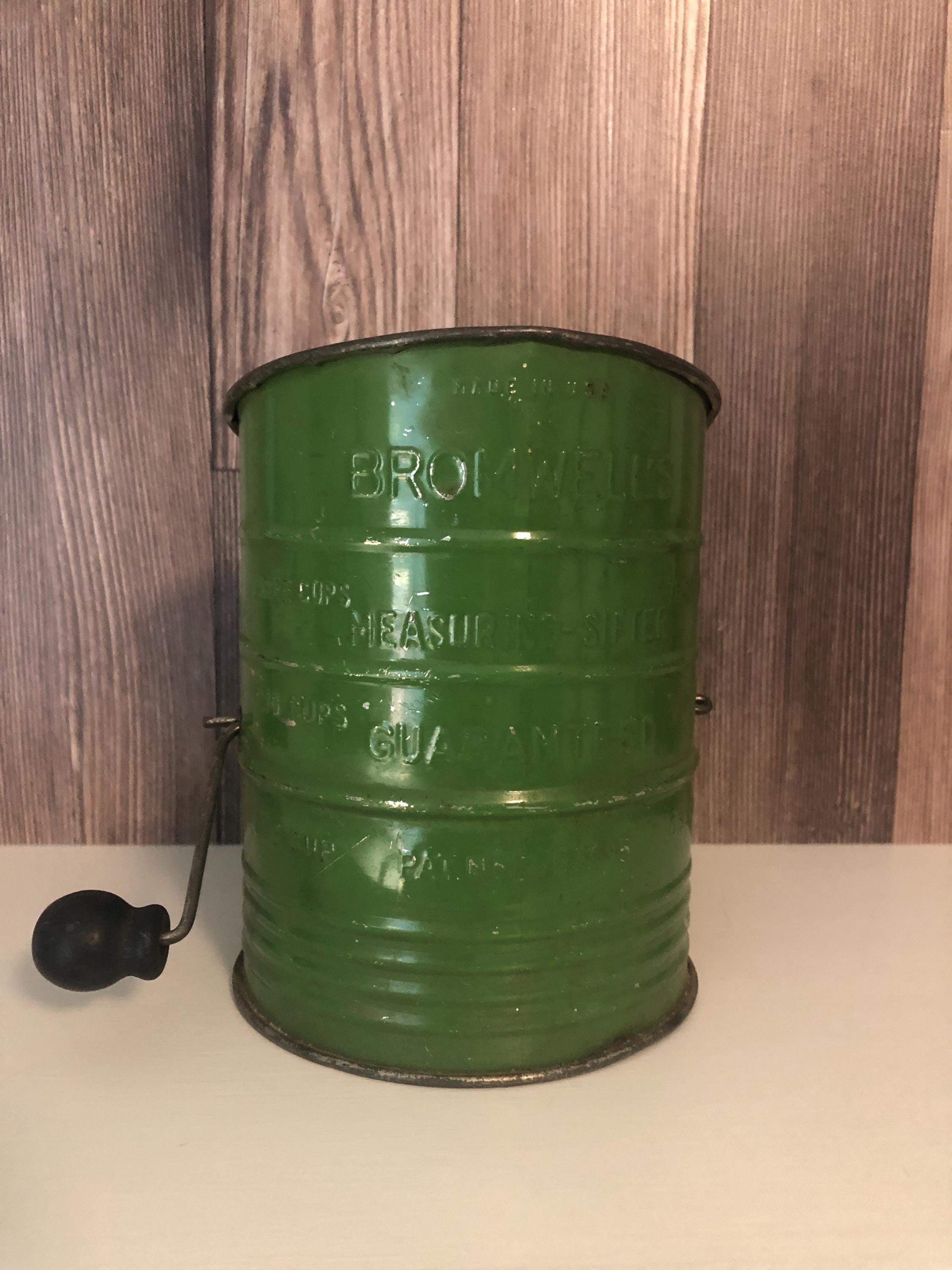 Vintage Bromwell Sifter Green Paint - Etsy