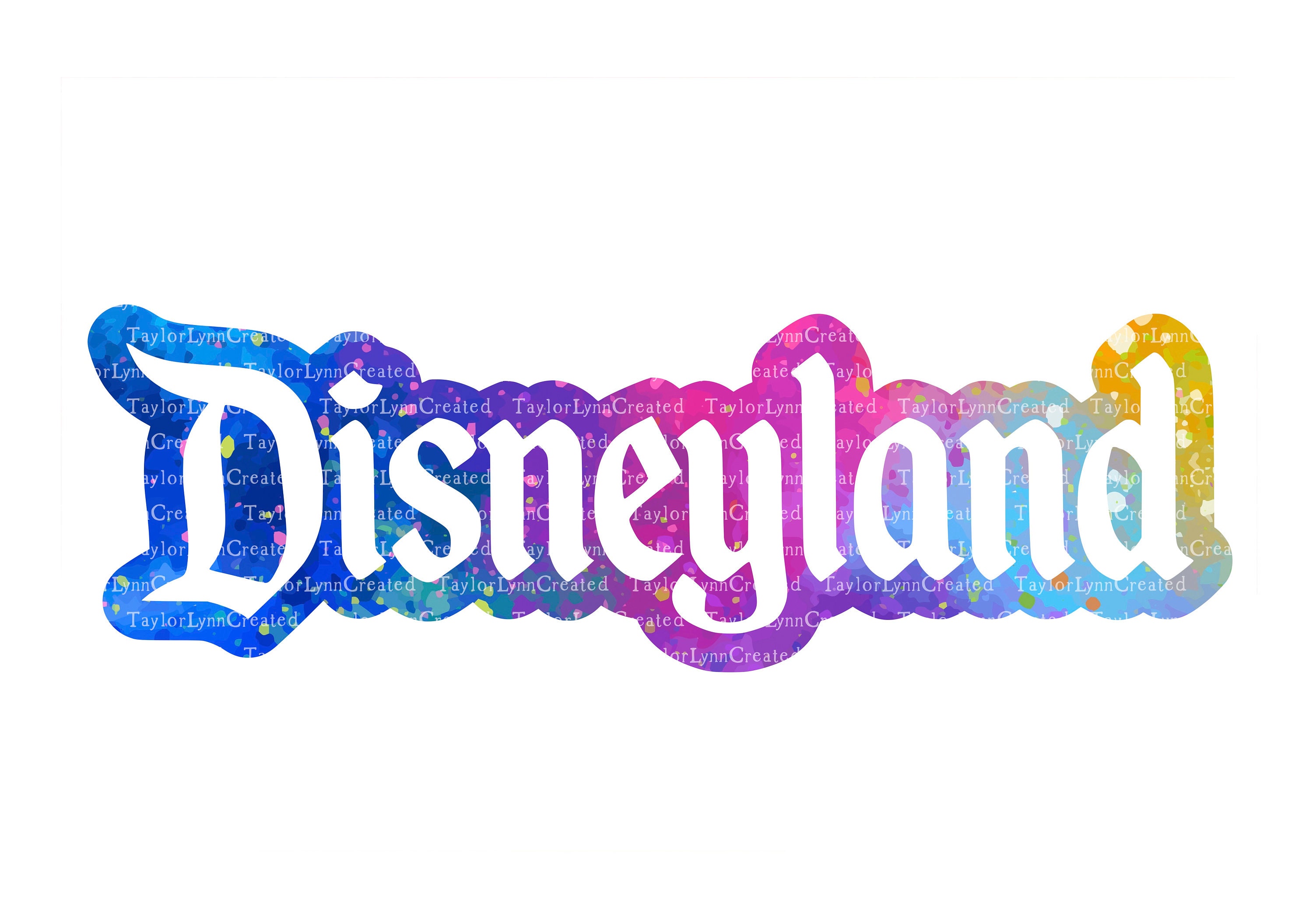 Digital Disneyland Bundle - JPG PNG SVG - Etsy UK