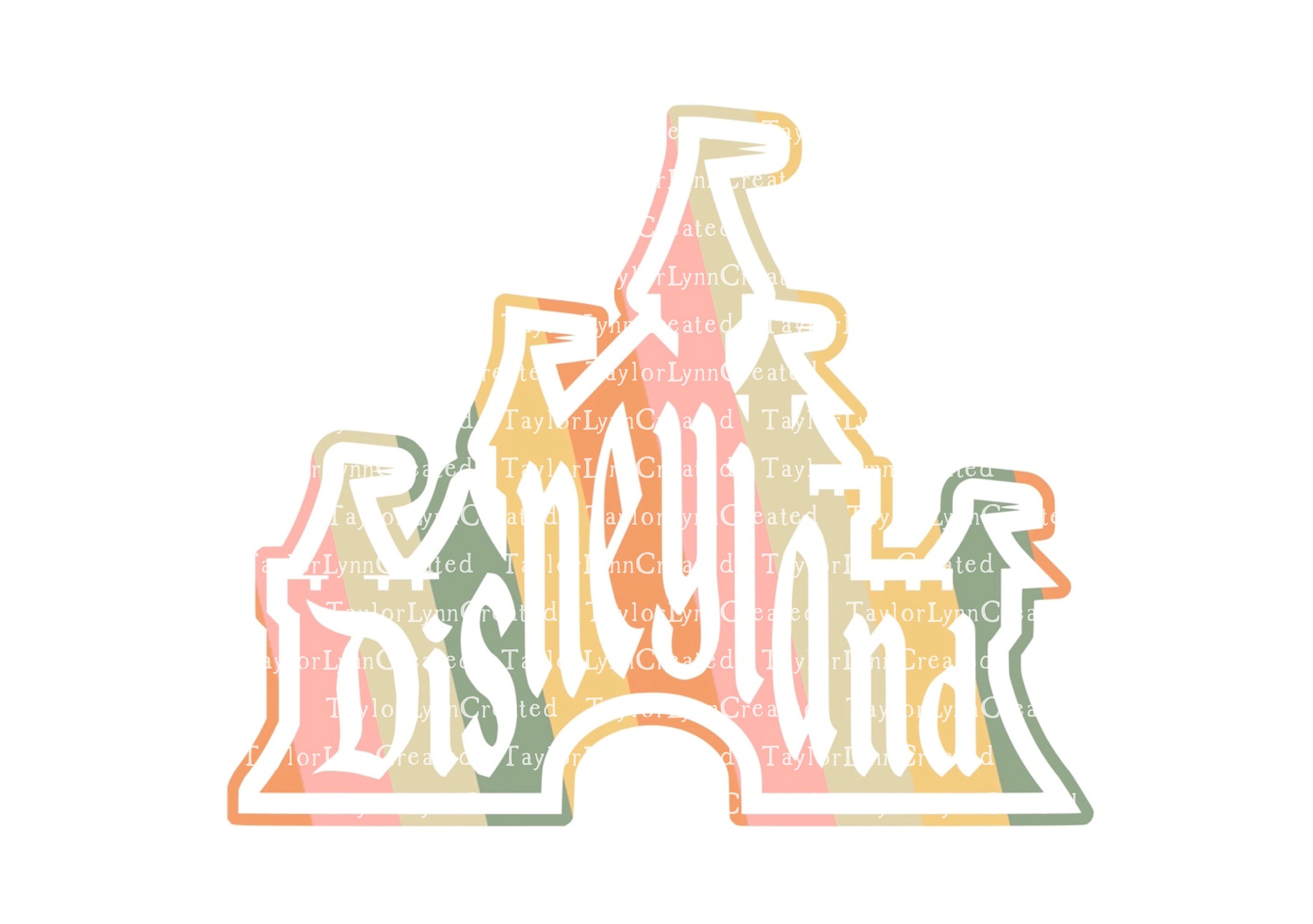 Castillo de Disneyland imprimible y SVG - Etsy México