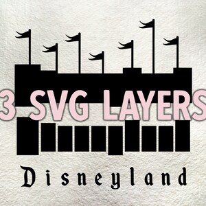 Digital Disneyland Entrance Sign Bundle - JPG PNG SVG - Etsy