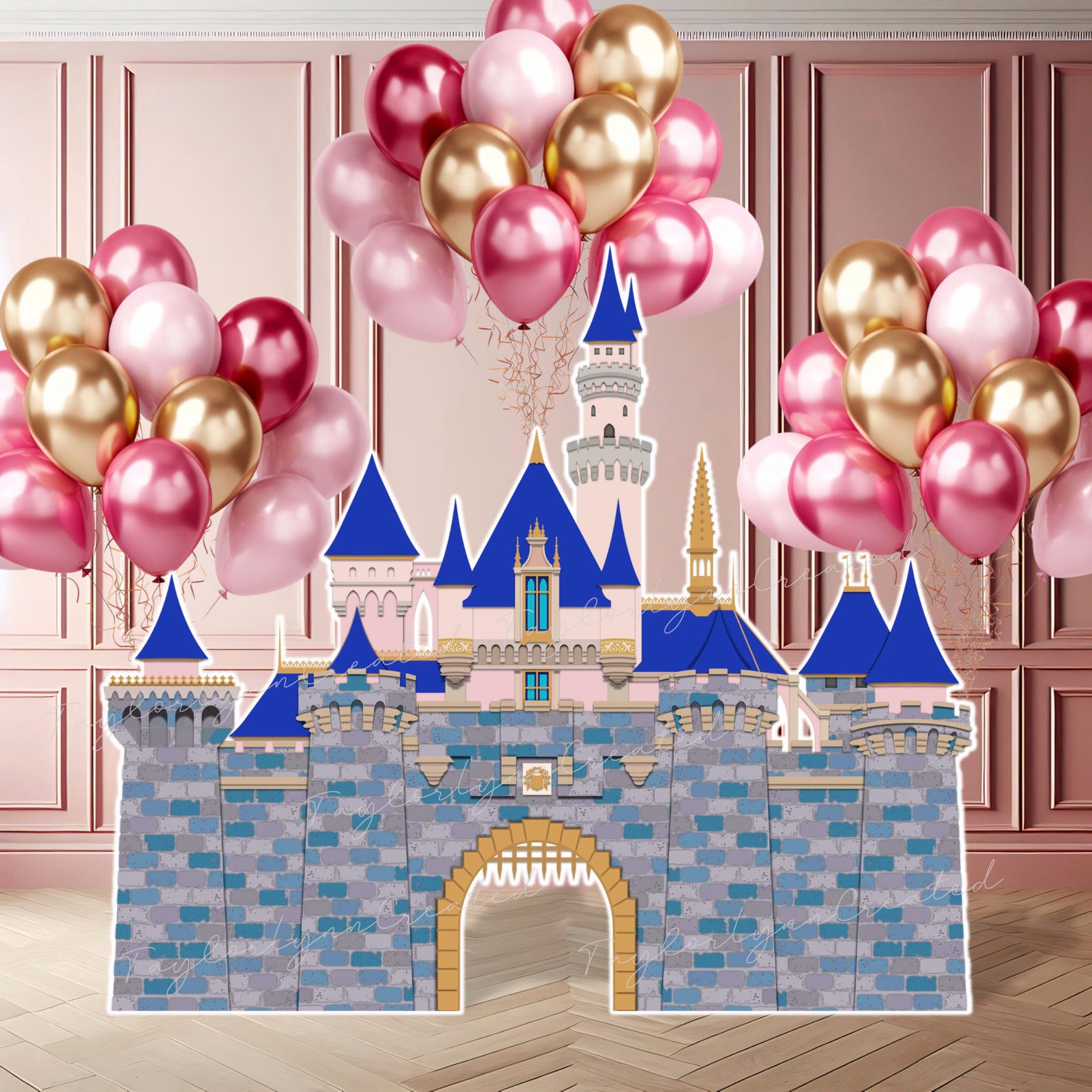 Disneyland Inspired Castle Digital Graphics Bundle - High Resolution ...