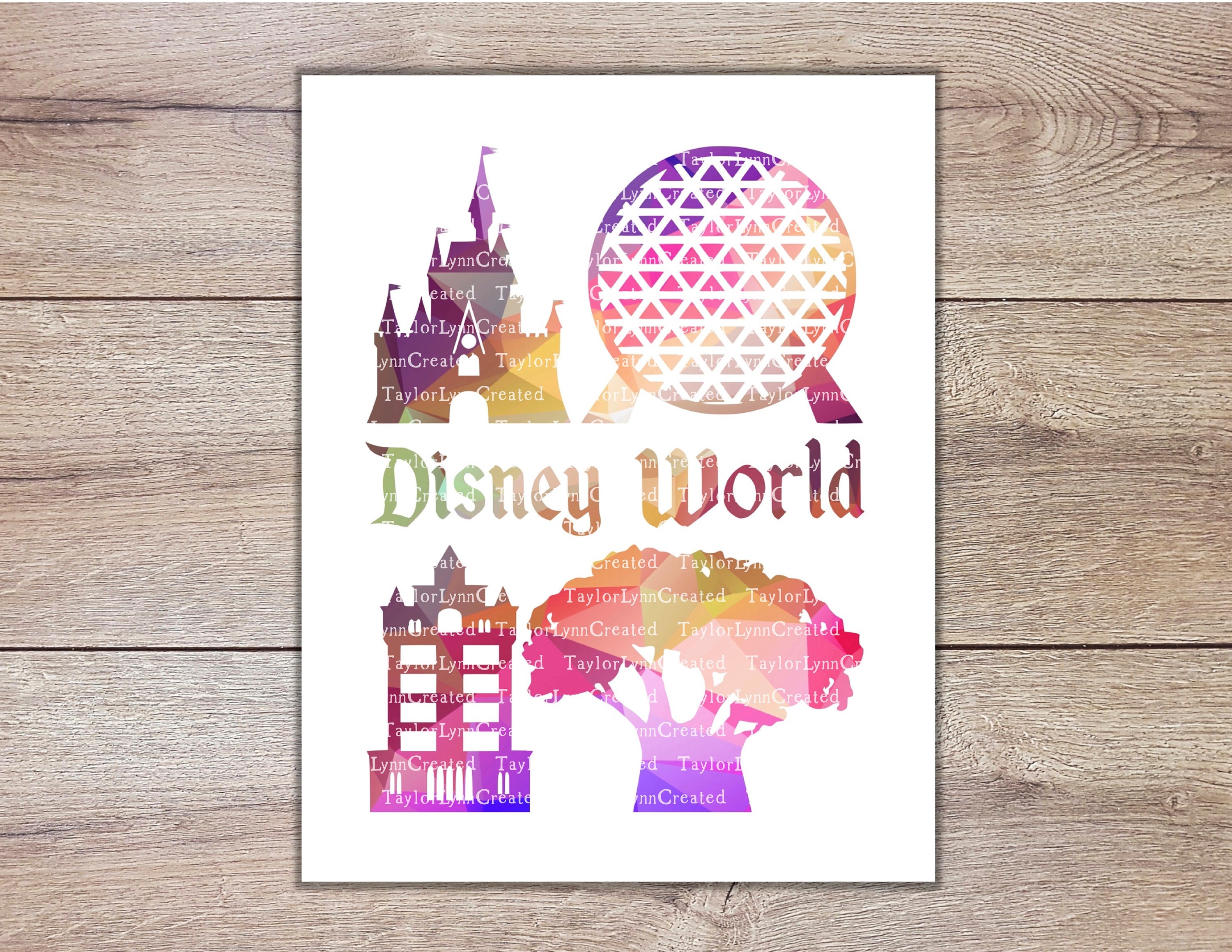 Disney World Parks Clipart