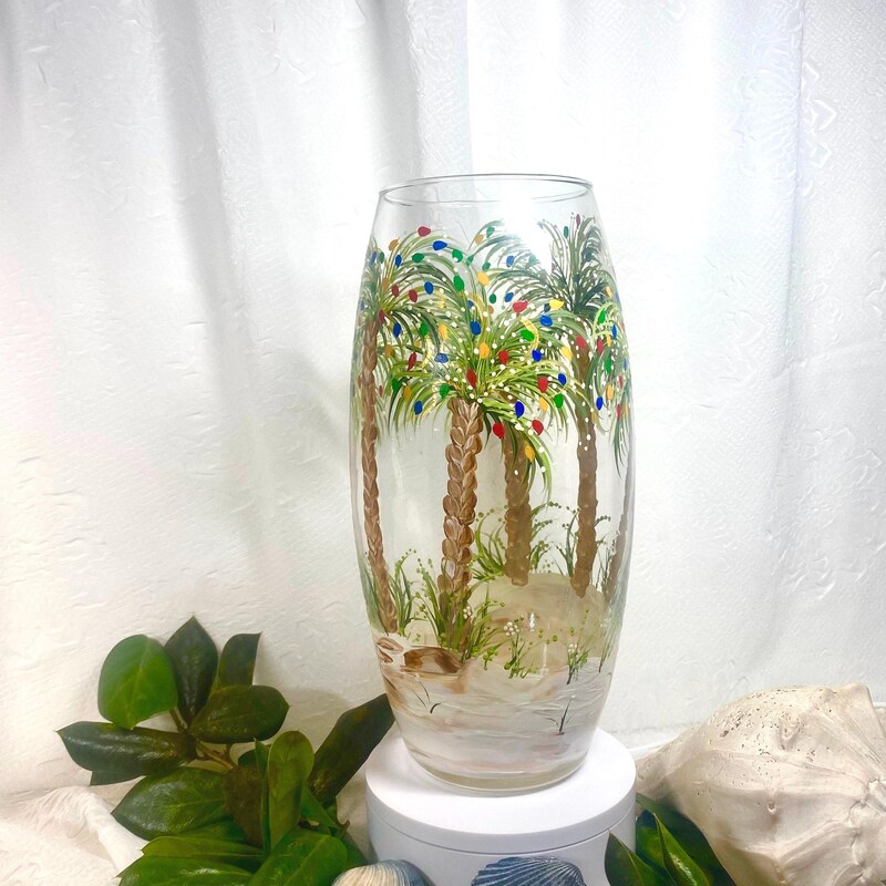 Christmas Vase - Etsy