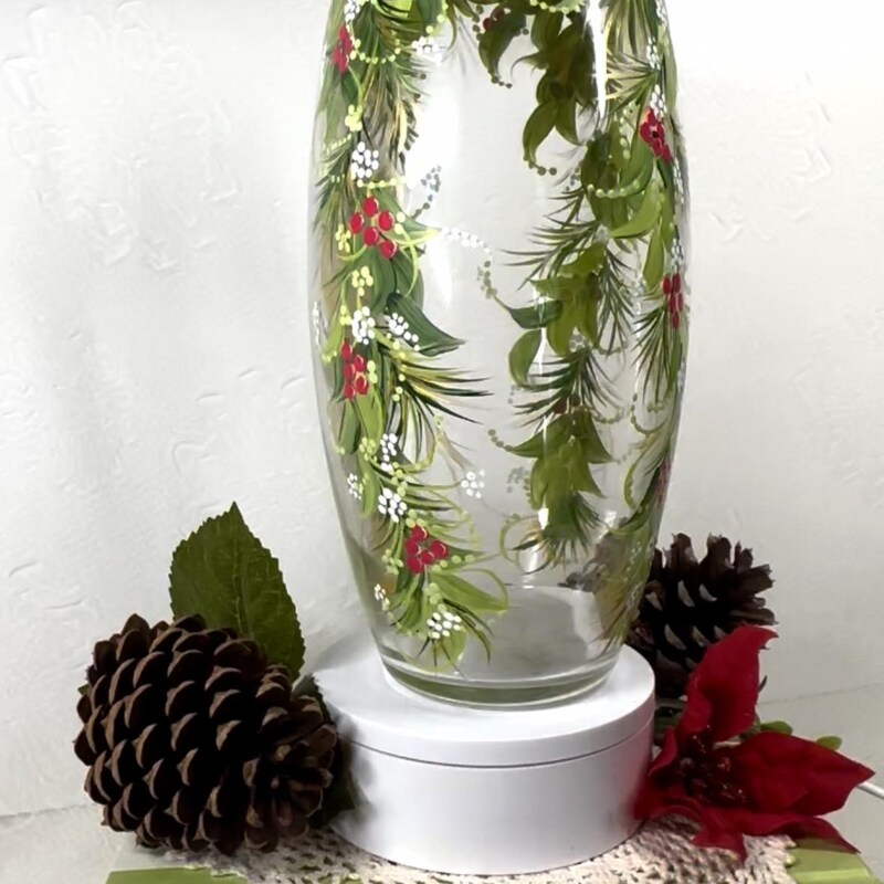 Christmas Vase - Etsy