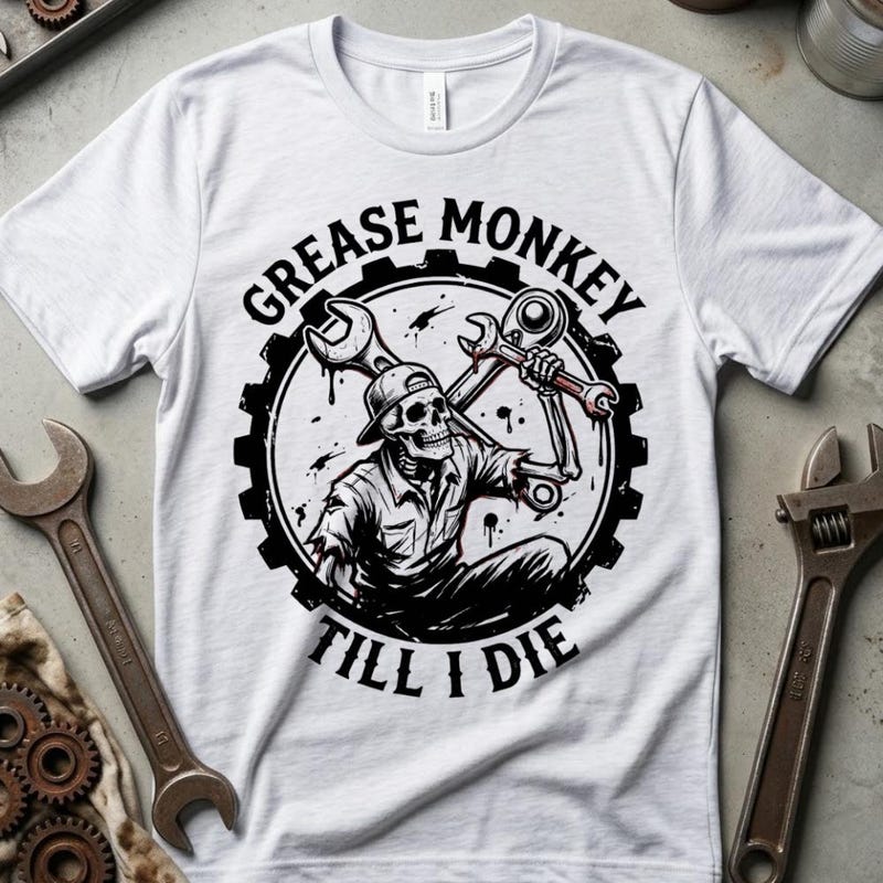 Grease Monkey - Etsy UK
