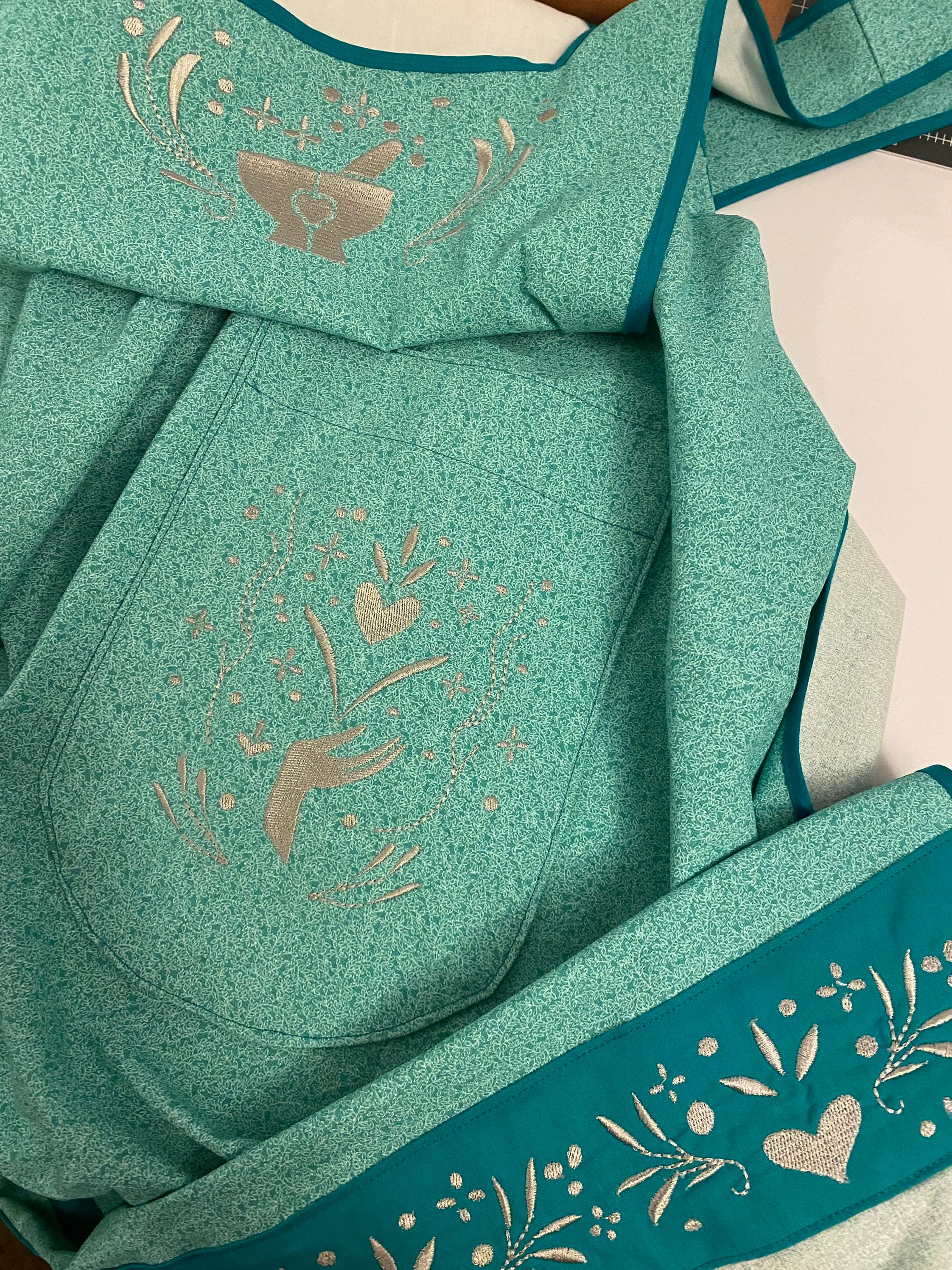 Encanto Julieta inspired Apron Costume Digital Embroidery - Etsy