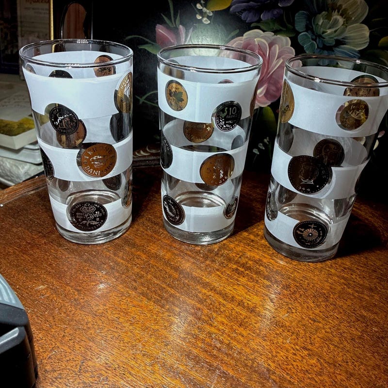 Collins Vintage Glasses - Etsy